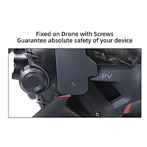 BTG DJI FPV Drone Action Camera Mount Holder for DJI Action 2 /OSMO Action/Pocket 1,2 /GoPro Series/Fimi Palm 1, 2 / Insta360 ONE X2/ONE R/Night Light/Fill Light Sport Camera Mount