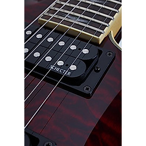 Schecter Omen Extreme-6 FR Electric Guitar - Black Cherry
