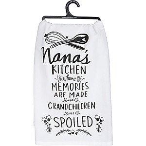 Primitives by Kathy Nana Towel Set - Nana is The Name Spoiling and Nana's Kitchen Where Memories