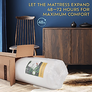 Heyward Luxury 6” Memory Foam Trifold Mattress | Full Size, Portable Space Saver, Firm, CertiPUR-US Certified | Washable Jacquard Ventilated Material w/Non-Slip Base | 73”L x 52”W x 6”H