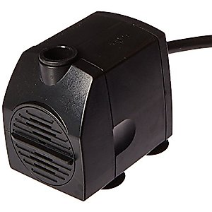 Teamson Home P750 Outdoor Garden Pumps, Black