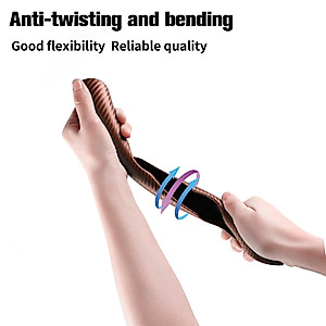 Amiss Car Carbon Fiber Anti-Skid Steering Wheel Cover/ Interior Accessories, Segmented Butterfly Universal 99% Wheel Cover Protector (Champagne)