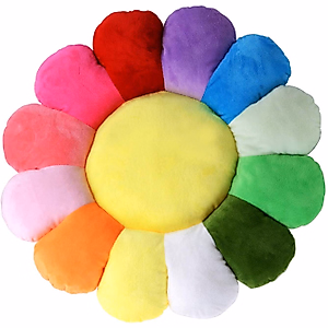 18" Flower Shaped Seating Cushion Sofa Chairs Floor Pillow for Kids Girls Reading Nook Watching TV Bed Room Decoration