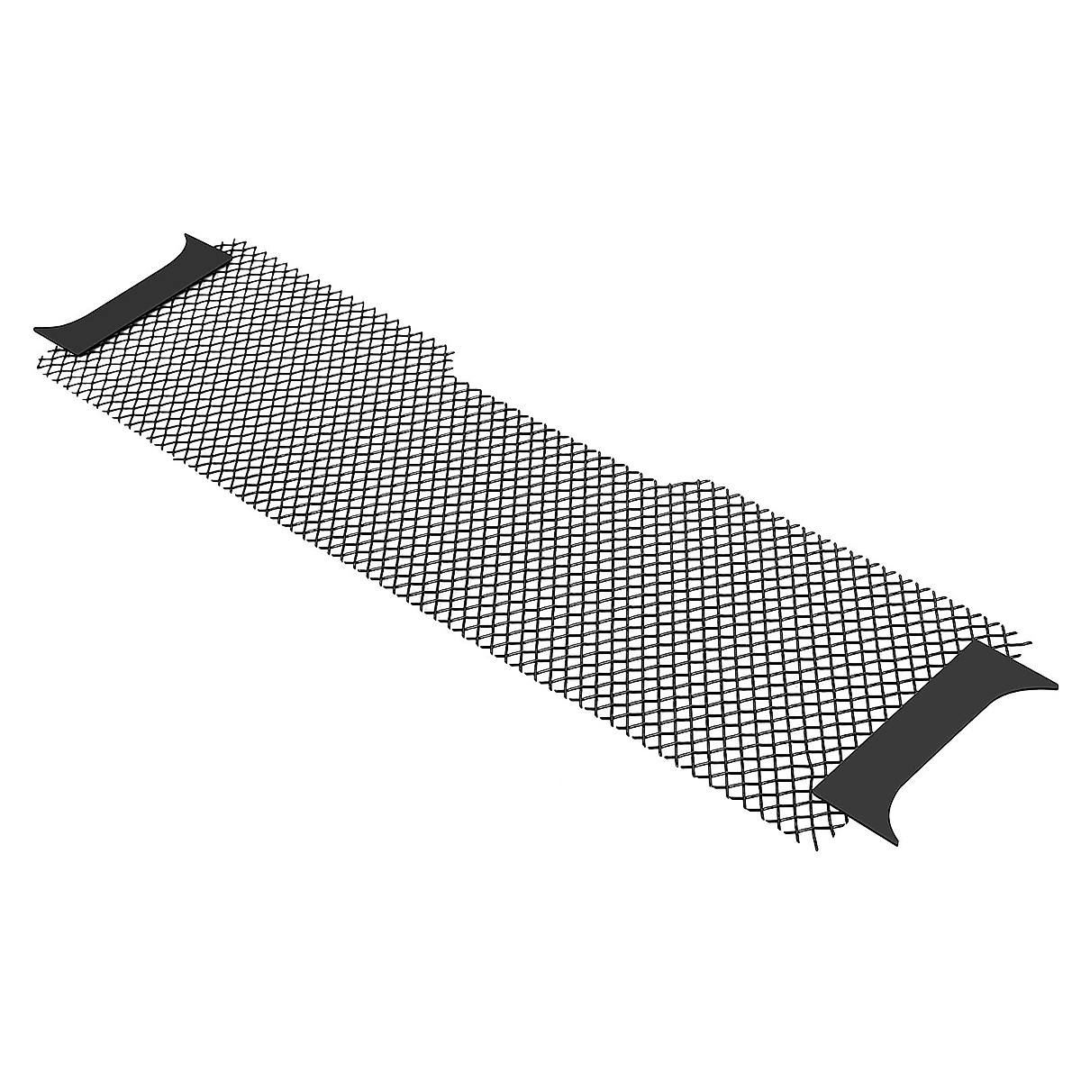 APS Compatible with Ford F-250 F-350 F-450 F-550 SD 2011-2016 Lower Bumper Stainless Steel Black Mesh Grille Insert F76829G