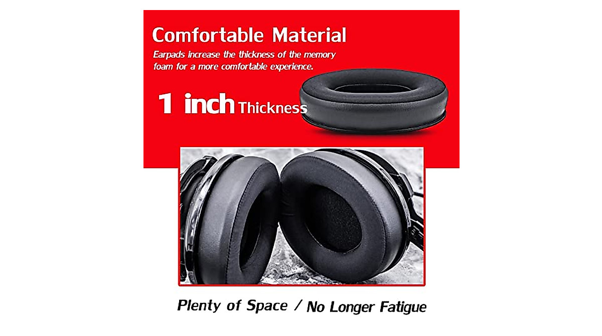 Comfortable Cooling Gel Ear Pads for Headsets