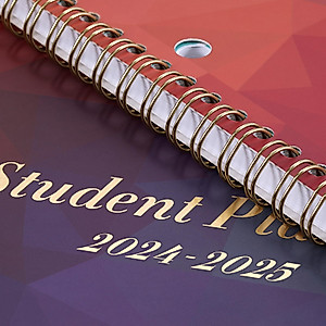 Student Planner 2024-2025 - School Planner, July 2024- June 2025, 8.5" x 11", 2024-2025 Student Planner/Academic Planner with 3-Hole Punched