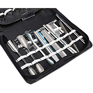 Agile-Shop Culinary Carving Tool Set Fruit Vegetable Food Garnishing / Cutting / Slicing Garnish Tools Kit (46 pcs)