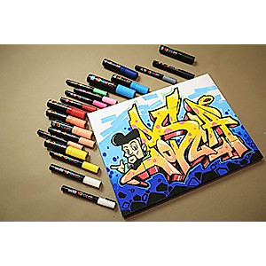 uni-ball 182522 Marker Uni POSCA Bullet Tip 1.8-2.5 mm Line Width Apricot