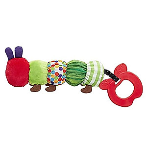 Teether Rattle, World of Eric Carle The Very Hungry Caterpillar Teething Toy for Babies