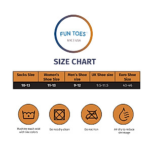 FUN TOES Men's 80% Wool Ankle Socks 6 Pack Strong Arch Support Winter Cushioned Bottom Ideal for Hiking (Gray, Men's 10-13)