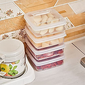 Ptsygant Cow Cheese Slice Holder, Plastic Containers with Lids, Sliced Cheese Container for Fridge, Cheese Container, Cheese Slices Storage Box