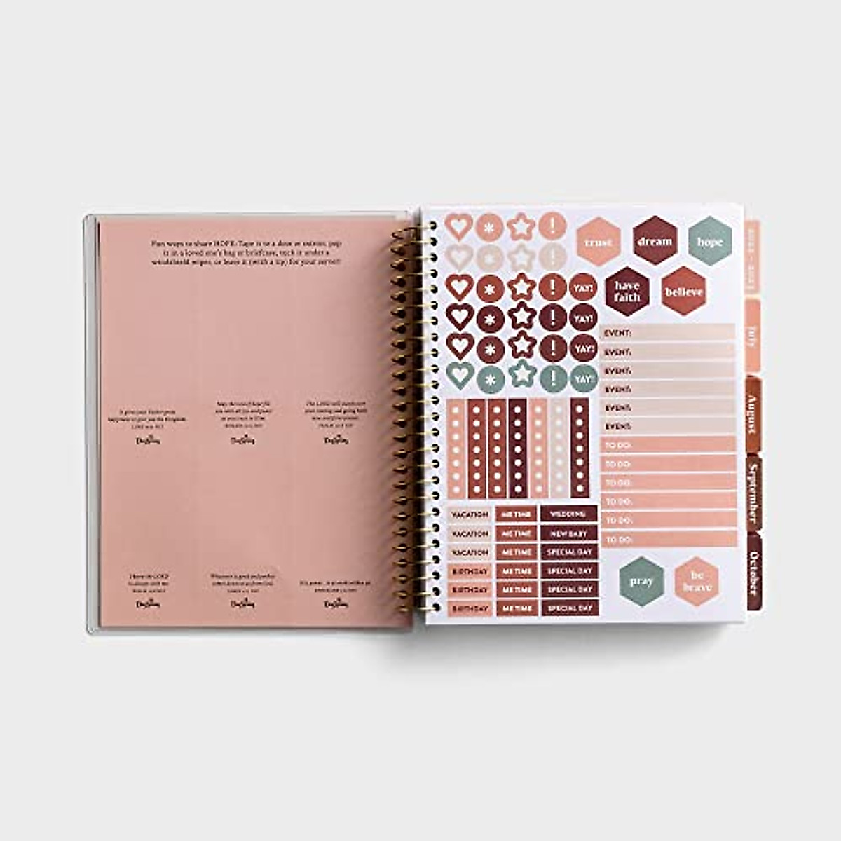 Hey Jesus: Talking with Him, Living a Life of Purpose - Cleerely Stated 2022 – 2023 18-Month Agenda Planner