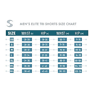 Synergy Men's Elite Tri Shorts with Mesh Pockets (Black, Small)