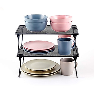 Kitchen Counter and Cabinet Shelf Organizer (2-Tier Organizer)