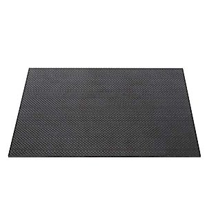 Carbon Fiber Board, High Hardness Carbon Fiber Sheet for Helicopter(Bright 230 * 170 * 1.5 mm)