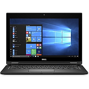Dell Latitude 12 5000 5289 2-IN-1 Business Laptop 12.5in Gorilla Glass TouchScreen FHD (1920x1080), Intel Core i7-7600U, 256GB SSD, 16GB RAM, Backlit Keys, Windows 10 Pro (Renewed)