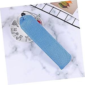 Cabilock Box Holder Net Color Cutlery Case Chopsticks Home for Bag Reusable Tableware Flatware Wheat Chopstick Outdoors Stationery Friendly Black Spoon Straw Fork Desktop Dinnerware