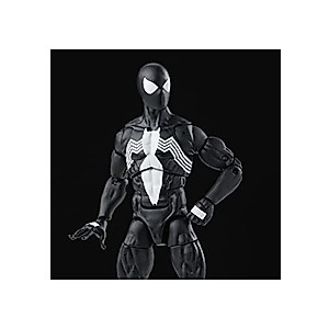 Spider-Man Marvel Legends Series 6-inch Symbiote Action Figure Toy, includes 4 Accessories: 4 Alternate Hands
