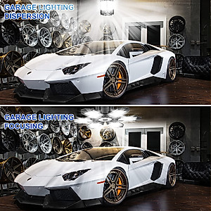 LUCORUSC Maliralt 150W LED Barn Lights Exterior Dusk to Dawn Outdoor Lighting LED Yard Lights with Photocell 6500K Super Bright Barn Light for Area Street Warehouse Farmhouse 2 Pack.