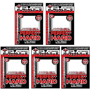 5 Set!!! /// KMC Card Barrier Sleeve Perfect Hard from Japan
