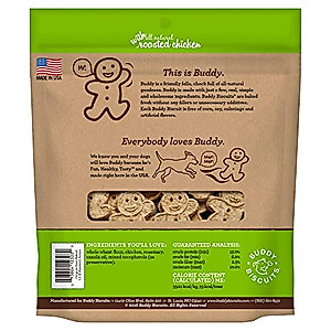 Buddy Biscuits Oven-Baked, Healthy Whole-Grain, Crunchy Treats for Dogs