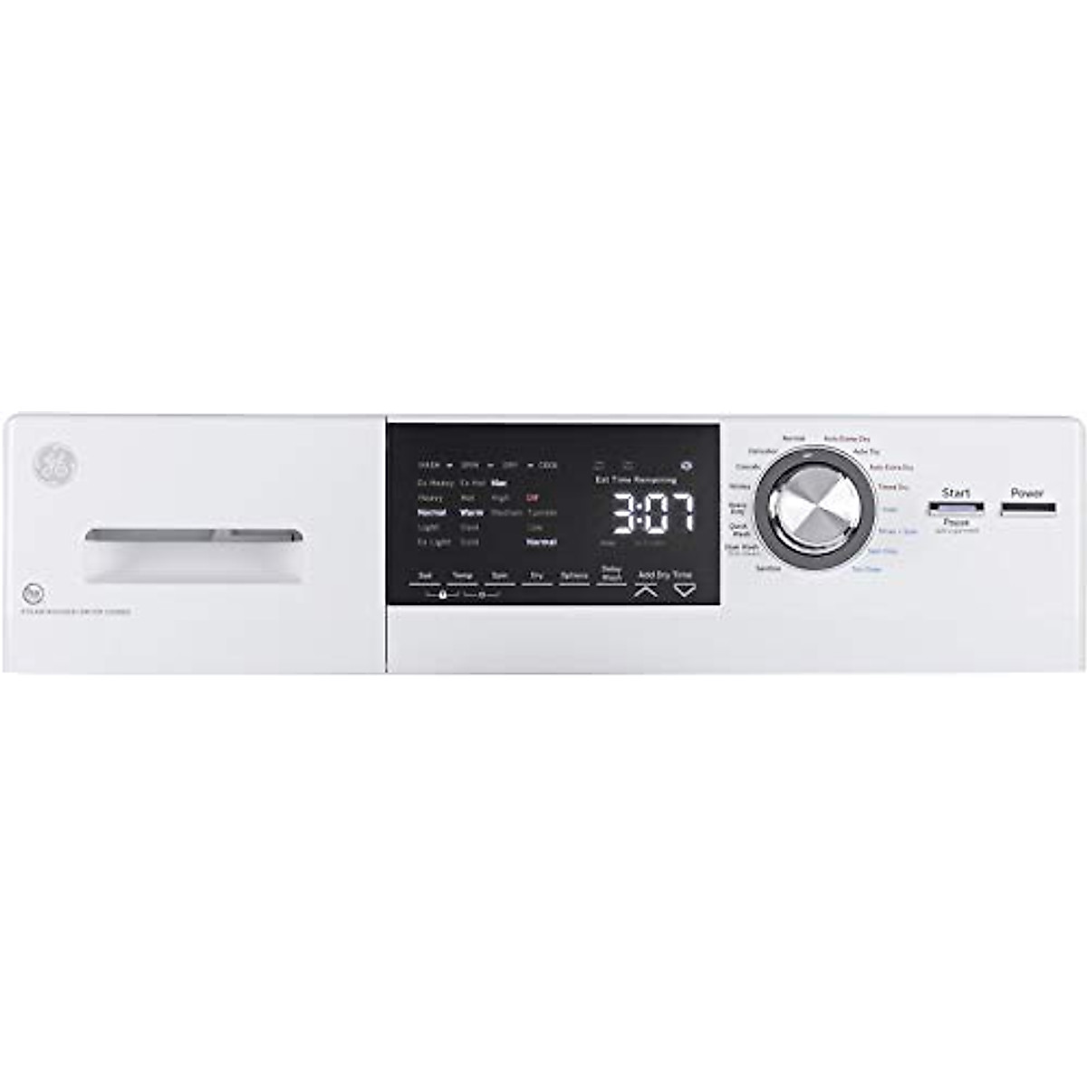 GE GFQ14ESSNWW 24" Electric Front Load Washer Dryer Combo with 2.4 cu. ft. Capacity, 14 Cycles, Electronic Touch, in White