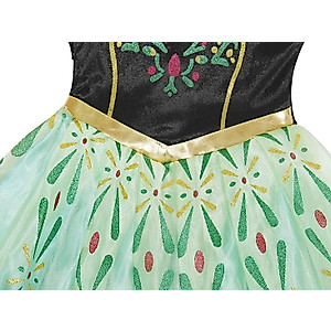 Xinfenglai Green Girls Cosplay Dance Dress Princess Costumes (4-5T)