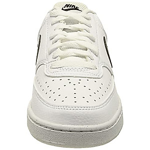 NIKE Women's Basketball Shoe, Bianco Nero, 8