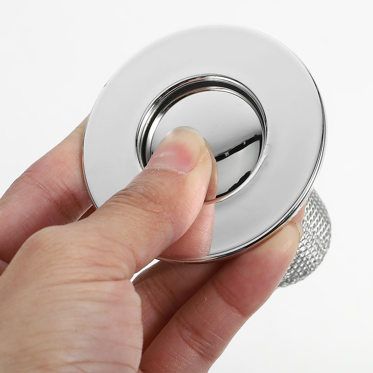 Kichvoe Wash Basin Drainer Sink Drain Plugs Kitchen Sink Drainer Plugs Bathroom Sink Stopper Sink Stopper Drainer Bathtub Cups Sink Hair Catcher Anti-blocking Substitute Brass Washbasin