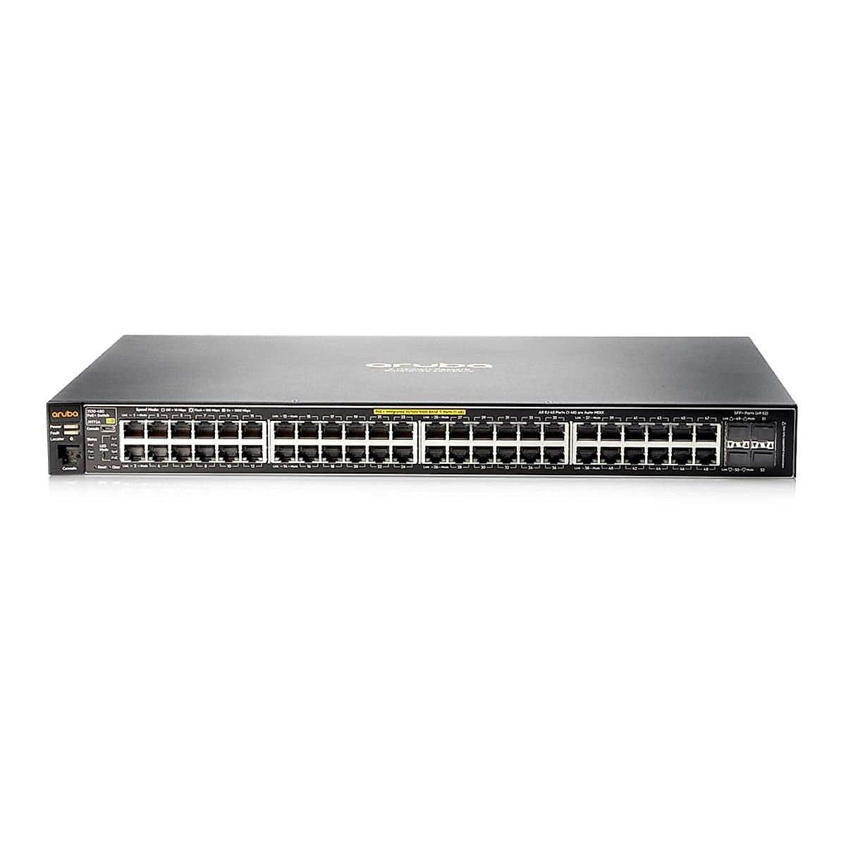 HP J9778A 2530 Series Aruba 2530-48-PoE+ 48-Port Fast Ethernet 2-Port SFP Switch