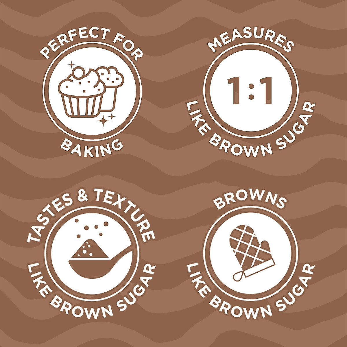 SPLENDA Magic Baker Brown Zero Calorie Plant Based Granulated Baking Blend with Stevia, Erythritol and Allulose – Zero Sugar, Keto Friendly, 1lb (16 oz) Pouch (Pack of 1)