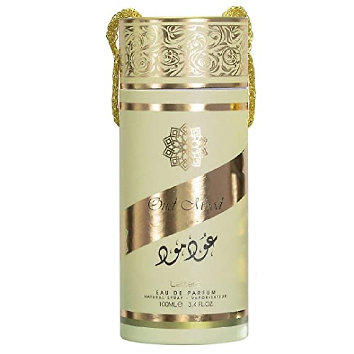 Lattafa Perfumes Oud Mood EDP - 100 ML (3.4 oz) I Pleasant Sweetness I Floral,Woody and Spicy notes I Main accords: woody,amber,warm,floral,sweet,musky,balsamic I Suitable for any Occasion I by Lattafa