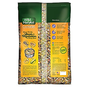 Wild Harvest Cockatiel Advanced Nutrition Diet, 8 Pound
