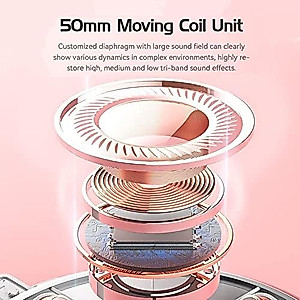 Atrasee Stereo Gaming Headset for PS4 PC Xbox One PS5 Controller, Noise Cancelling Over Ear Headphones with Mic, LED Light, Bass Surround, Soft Memory Earmuffs for Laptop Mac Nintendo (Purple Antlers)