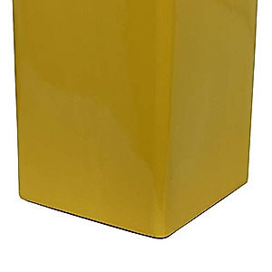 Decor Therapy Kennedy Ceramic Table Lamp, Mustard