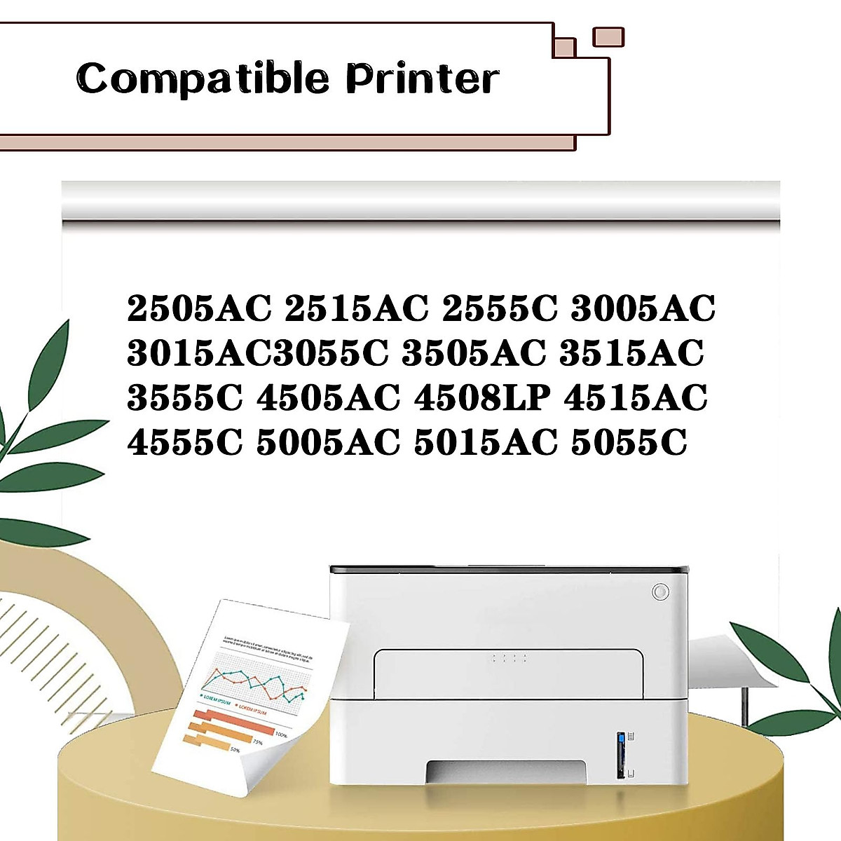 PUCIO TBFC505 TBFC50 Waste Toner Box, Replacement for Toshiba E-Studio 2505AC 2515AC 2555C 3005AC 3015AC 3055C 3505AC 3515AC 3555C Printer 1pack