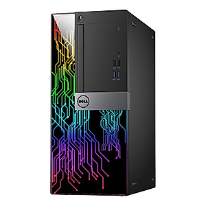 Dell OptiPlex Tower Customized RGB Lights Computer Intel Core i5-6500 Processor up to 3.60 GHz 8GB RAM 256GB Solid State Storage (SSD) Windows 10 Wi-Fi, Keyboard & Mouse HDMI (Renewed)