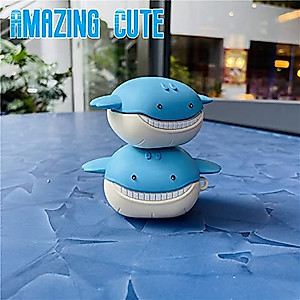 Cute Case for Samsung Galaxy Buds 2 Pro Case 2022/Galaxy Buds Pro Case 2021/Galaxy Buds 2 Case 2021/Galaxy Buds Live Case 2020,Anime Cartoon Fun Samsung Earbuds Protective Case Cover (Blue Whale)