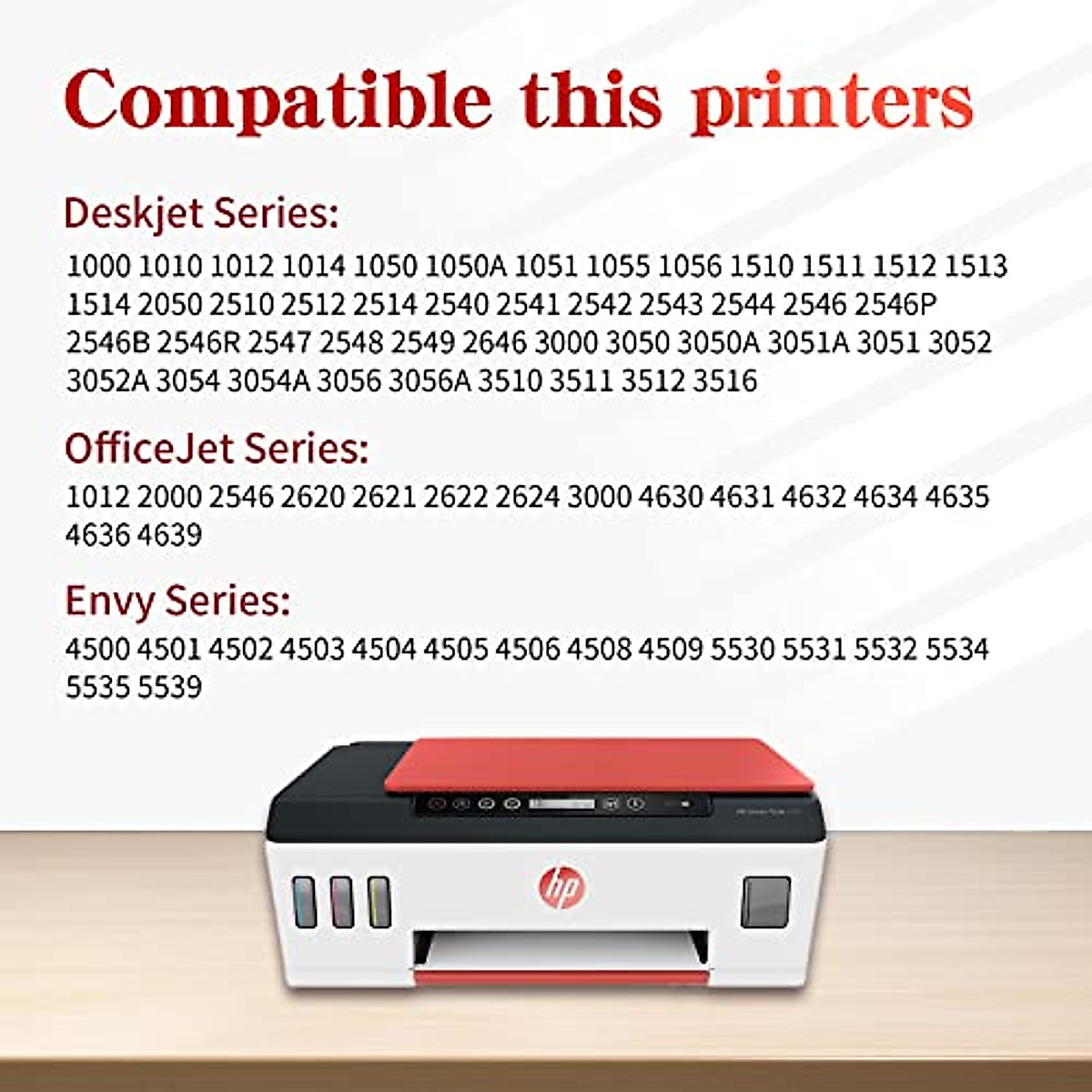 Foiset Remanufactured 1 PC Black Inkjet for HP 61 61 XL Replacement 61xl Cartridege with HP Envy 4500 4501 5530 Deskjet 1510 2540 2541 2542 3510 3050A Officejet 4630 4635 Printer