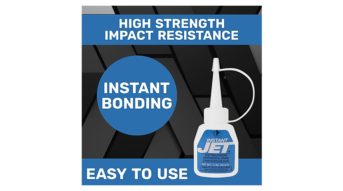 Instant Jet Glue - Fast & Long-Lasting CA Adhesive for Repairs