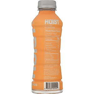 HOIST Premium Military Hydration Electrolyte Drink, Powerful IV-Level Hydration, Clinically Proven Performance Drink, Peach Mango, 16 Fl Oz (Pack of 12)