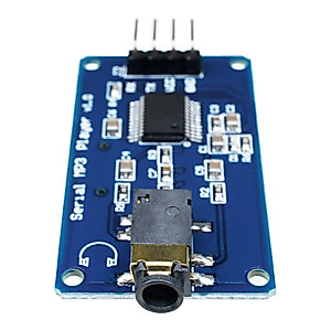 Aideepen YX5300 UART Control Serial MP3 Music Player Module Support MP3 / WAV Micro SD/SDHC Card/AVR/ARM/PIC