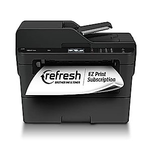 Brother Compact Monochrome Laser All-in-One Multi-function Printer, MFCL2750DWXL, Up to Two Years of Printing Included, Refresh Subscription and Amazon Dash Replenishment Ready