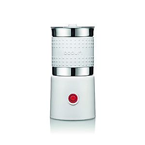 Bodum Bistro Electric Milk Frother, 13.5 Ounce, White