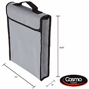 2 Piece Fireproof Bag Set - Safe - Fireproof - Silicone - Waterproof - Fireproof Passport Holder - Money Bag - Jewelry Organizer - Money - Coins - Photo Album - Document Holder - Fireproof Safe