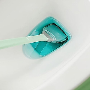 Wall Mounted Toilet Brush With Snail Shape Holder Toilet Cleaner Long Handle Cleaning Brushes For Bathroom Accessories Toilet Cleaning Brush