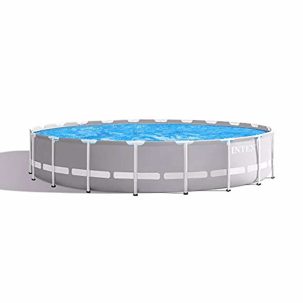 INTEX 26755EH 20 Feet x 52 Inch Prism Premium Frame Above Ground Pool | Cartridge Filter Pump, Ladder, Ground Cloth and Pool Cover Included