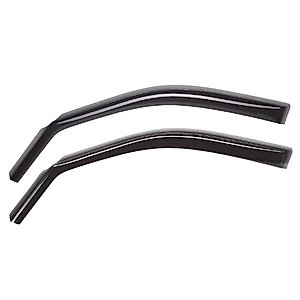 WeatherTech Custom Fit Front Side Window Deflectors for Toyota Tacoma, Dark Smoke