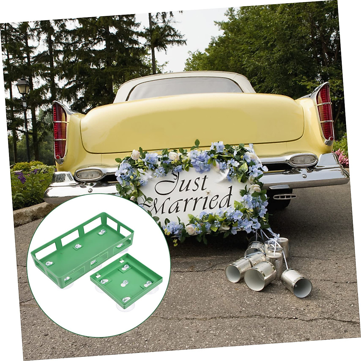 SEWACC 8 Pcs Flower Mud Sucker Dinner Table Decor Flower Mud Holder Coffin Tray Table Trays for Eating Flower Centerpiece Tray Flower Foams Tray Floral Tray Flowers Flower Stand Plastic