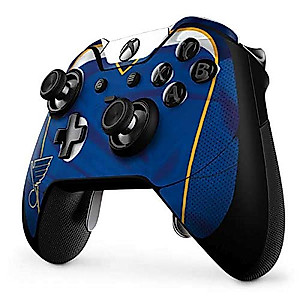Skinit Decal Gaming Skin compatible with Xbox One Elite Controller - Officially Licensed NHL St. Louis Blues Home Jersey Design